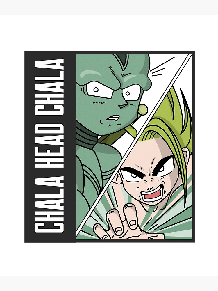 "Dragonball Inspired Chala Head Chala Theme Spanish Song" Poster by ...