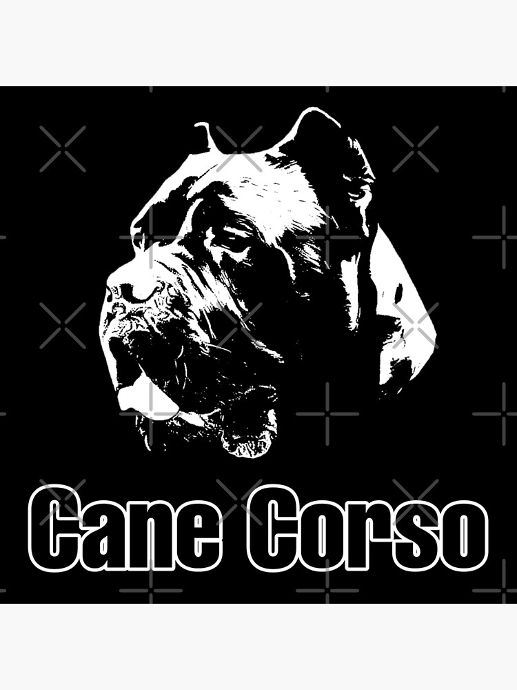 "Cane Corso Face" Poster by Gerrrysalut | Redbubble