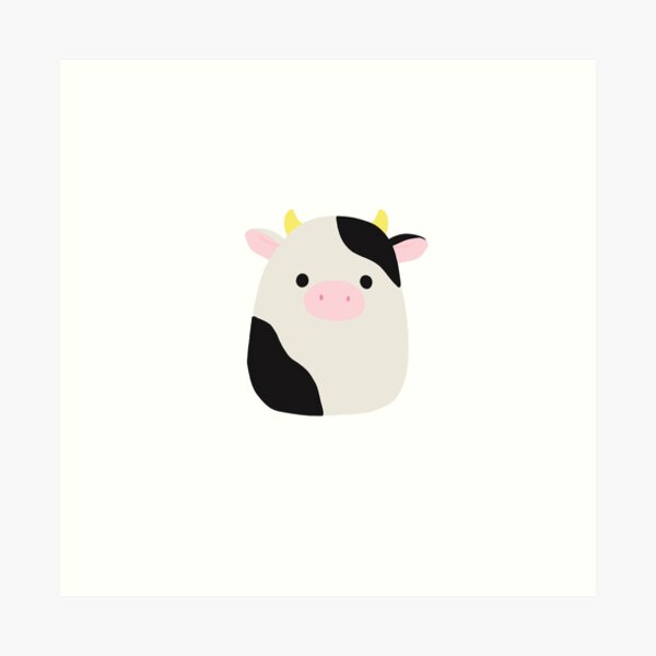 "Cow Squishmallow" Art Print by sasha-oseguera | Redbubble