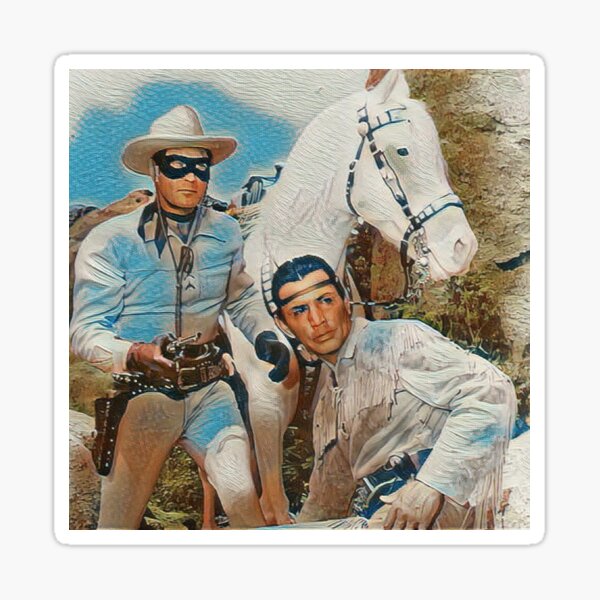 "The Lone Ranger - Swirl" Sticker for Sale by deusrex007 | Redbubble