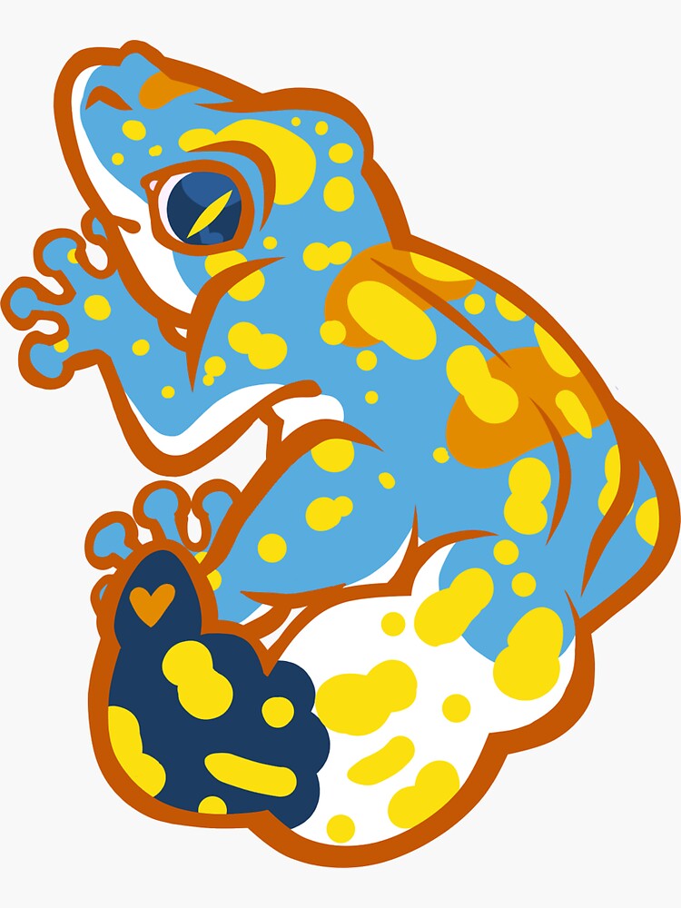 "Acearo Gecko" Sticker by LadyAnnMajora | Redbubble