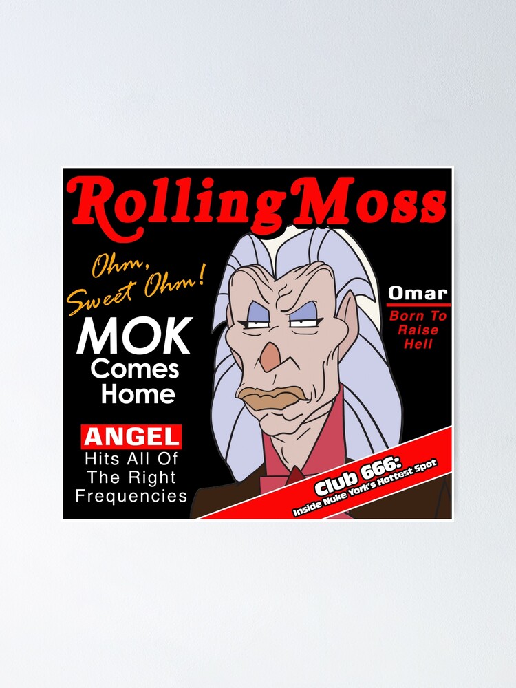 Póster «Historia de portada de Mok» de TeeArcade84 | Redbubble