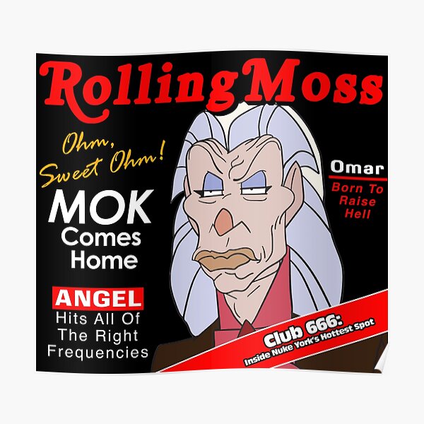 Póster «Historia de portada de Mok» de TeeArcade84 | Redbubble