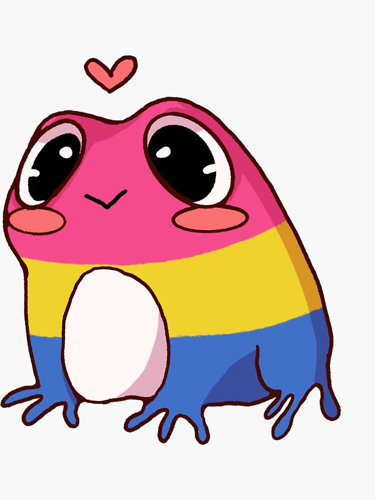 "Pan frog" Sticker by eat-moss | Redbubble