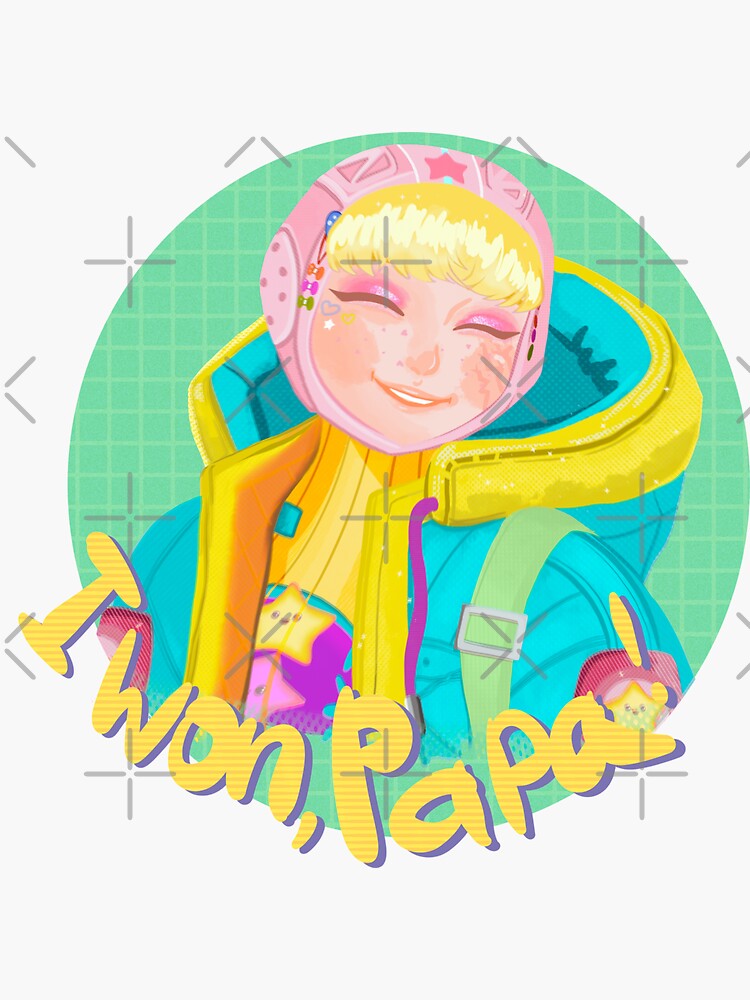 "Kawaii Voltage Wattson" Sticker by takeomeow | Redbubble