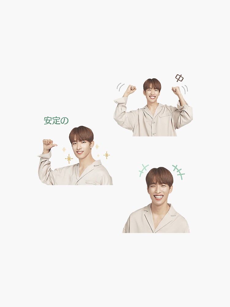 "Seventeen DK DOKYEOM WhatsApp Messenger Set" Sticker for Sale by ...