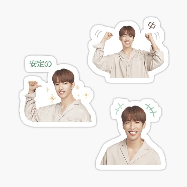 "Seventeen DK DOKYEOM WhatsApp Messenger Set" Sticker for Sale by ...