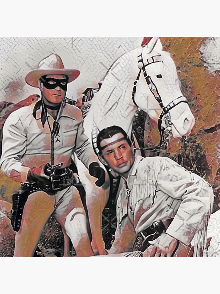 "The Lone Ranger - Desert" Sticker by deusrex007 | Redbubble