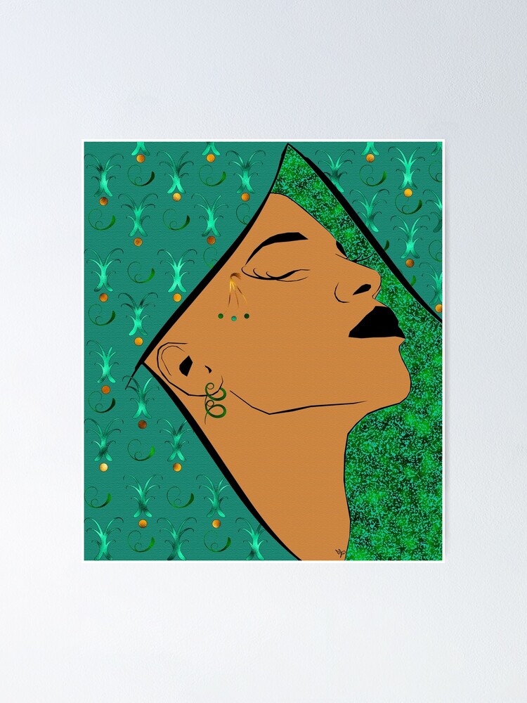 "Jade" Poster for Sale by DawnKJ | Redbubble