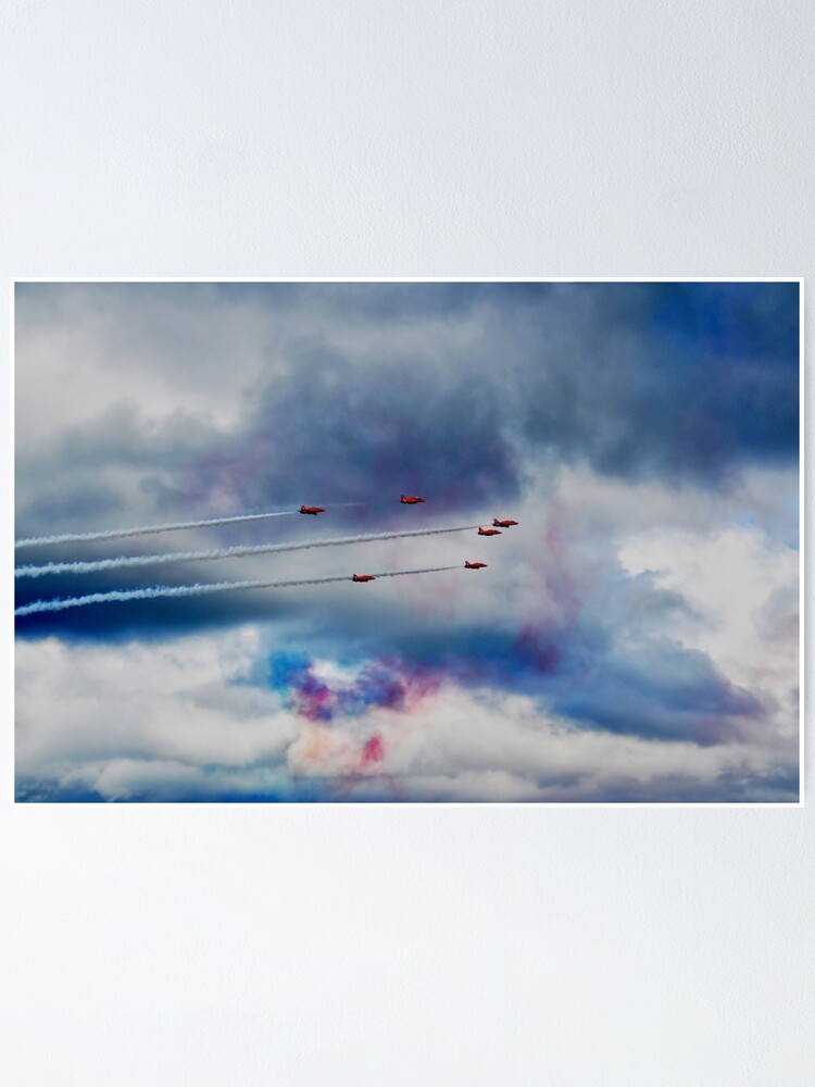 "Red Arrows" Poster for Sale by declancarr | Redbubble