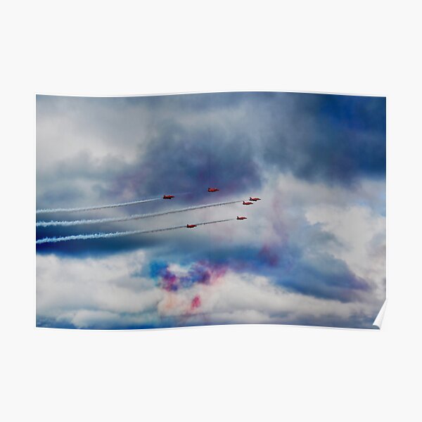 "Red Arrows" Poster for Sale by declancarr | Redbubble