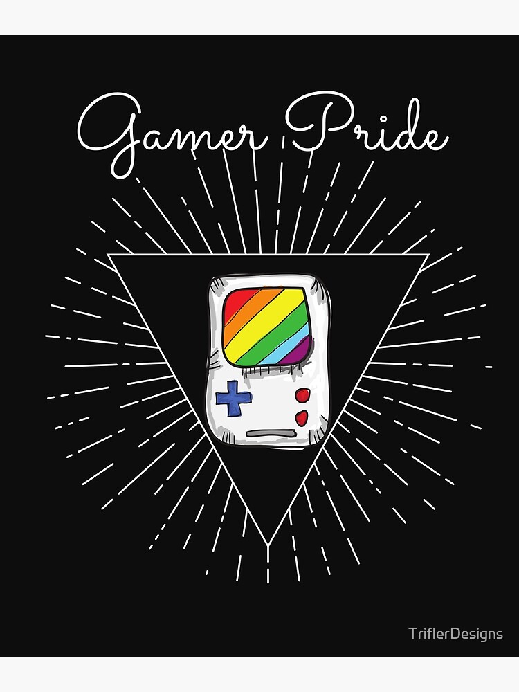 "Gamer Pride" Poster for Sale by TriflerDesigns | Redbubble