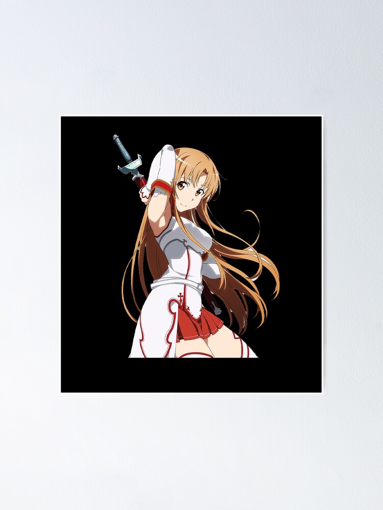 "Asuna yuuki" Poster for Sale by Animearagon | Redbubble