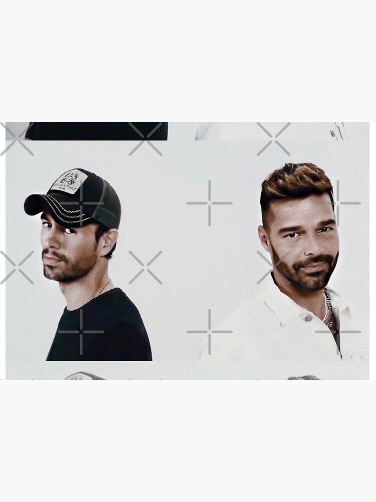 "Enrique Iglesias & Ricky Martin" Mask for Sale by ChrissyT95 | Redbubble