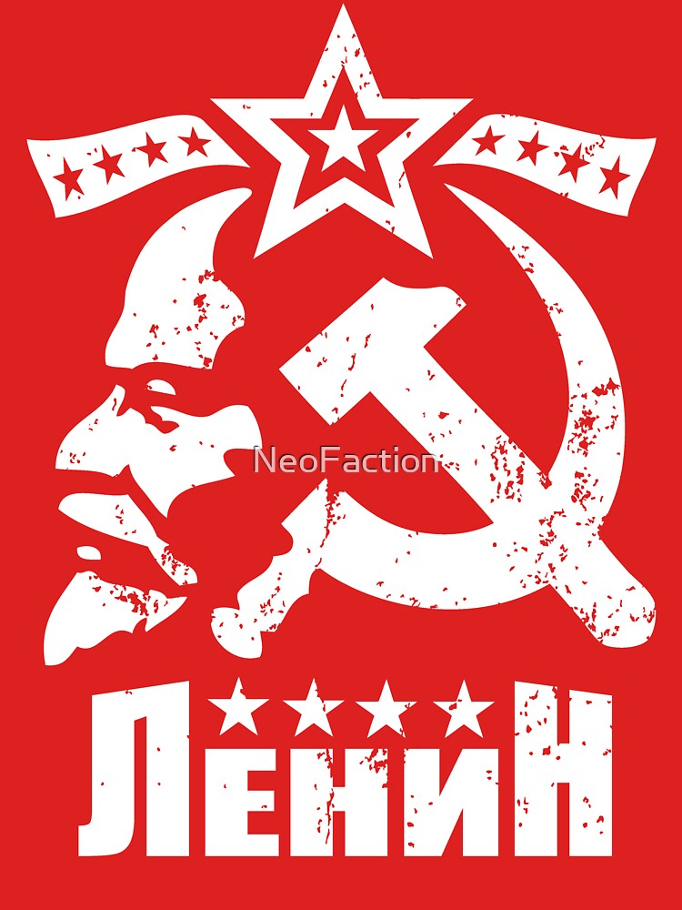 "Vladimir Ilyich Lenin" T-shirt for Sale by NeoFaction | Redbubble ...