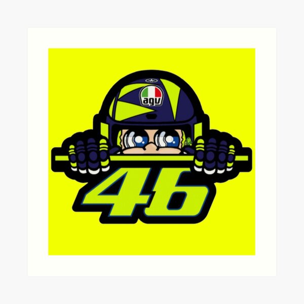 Vr46 Art Prints | Redbubble