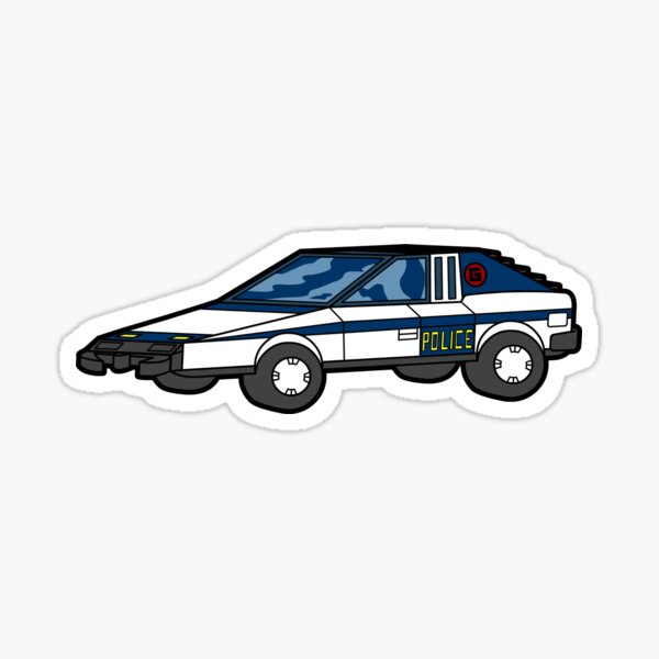 "Go-Go Gadgetmobile " Sticker for Sale by robotghost | Redbubble
