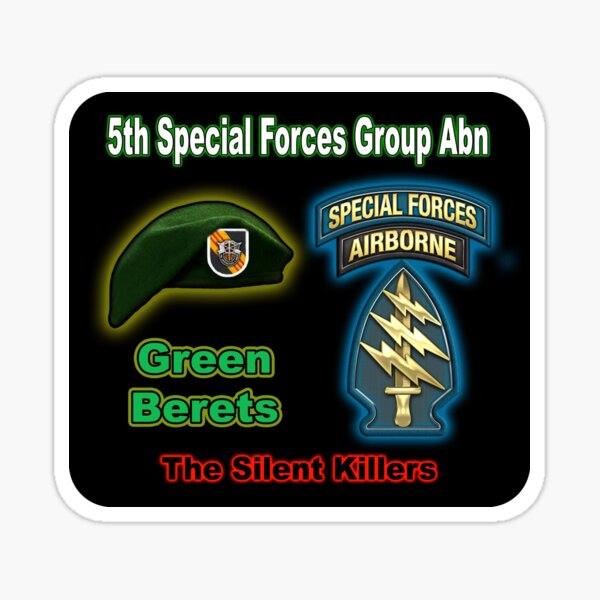 5th Special Forces Group Stickers | Redbubble