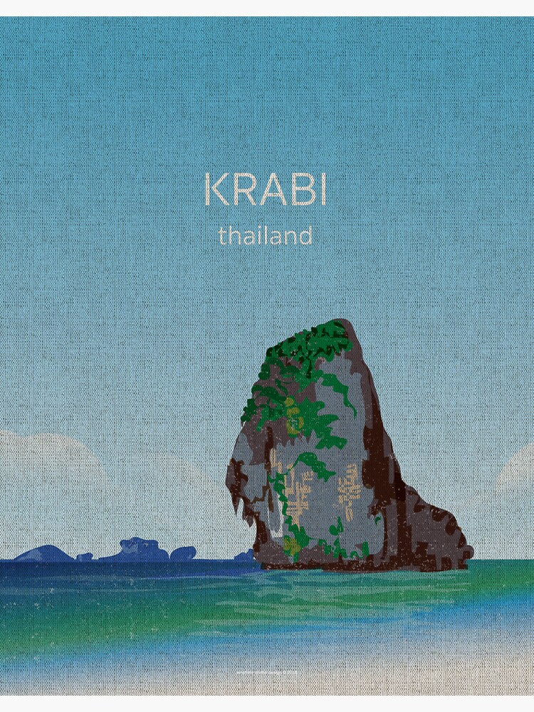 "Krabi Thailand" Sticker for Sale by singhato | Redbubble