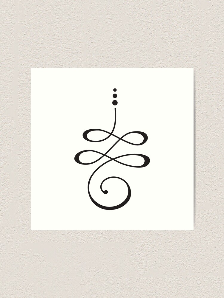 "Unalome" Art Print for Sale by bc21design | Redbubble