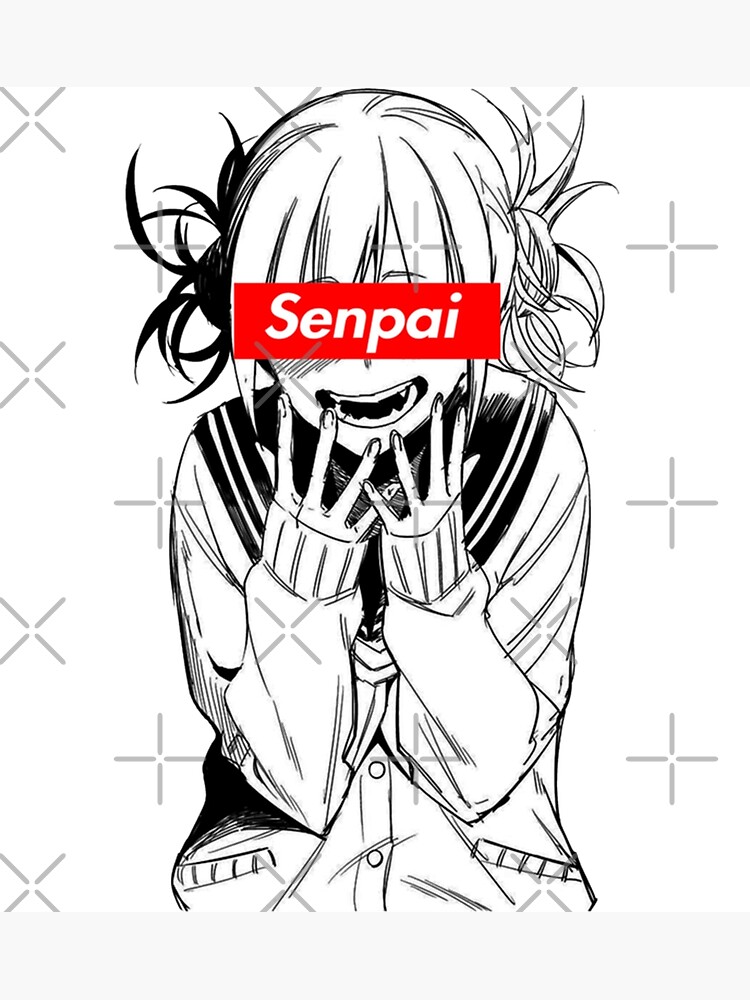 "Senpai my hero academia art gift for fans" Poster for Sale by ...