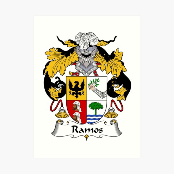 "Ramos Coat of Arms/Family Crest" Art Print for Sale by carpediem6655 ...