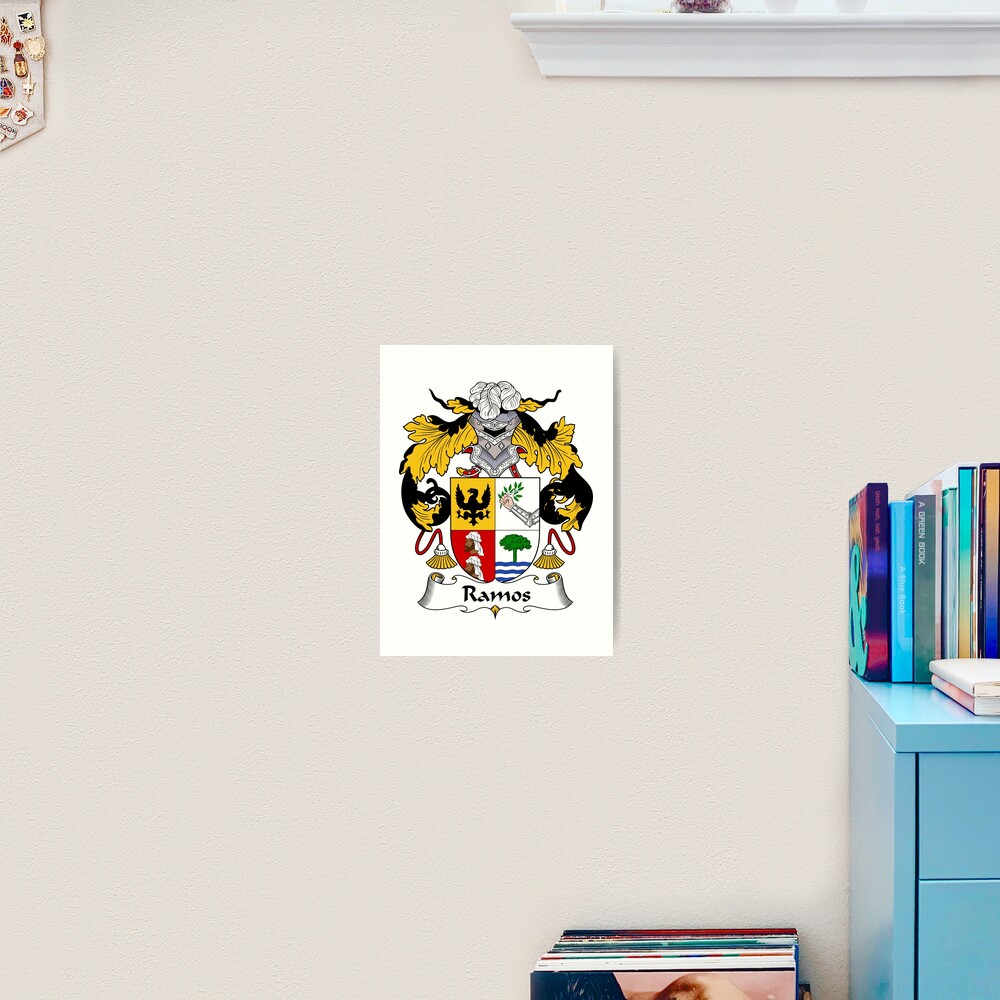 "Ramos Coat of Arms/Family Crest" Art Print for Sale by carpediem6655 ...