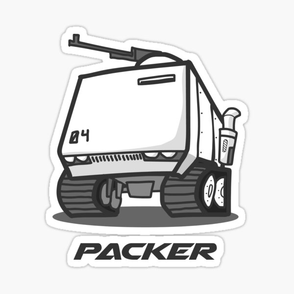 "Packer" Sticker for Sale by directdominate | Redbubble