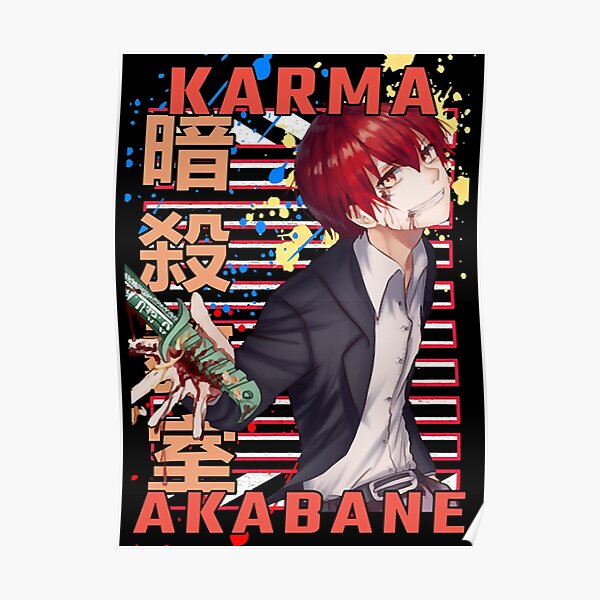 Póster «Karma Akabane Assassination Classroom Ansatsu Kyōshitsu» de ...