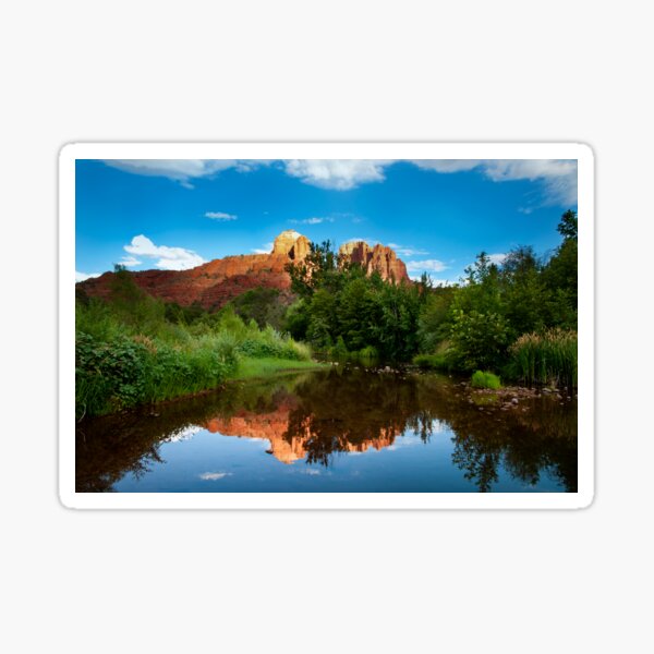 "Cathedral rock Sedona" Sticker by Kgphotographics | Redbubble