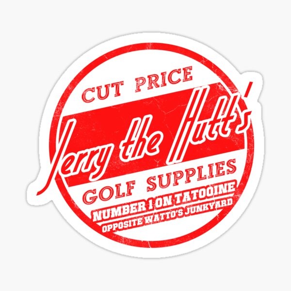 "Jerry the Hutt" Sticker for Sale by SixPixeldesign | Redbubble