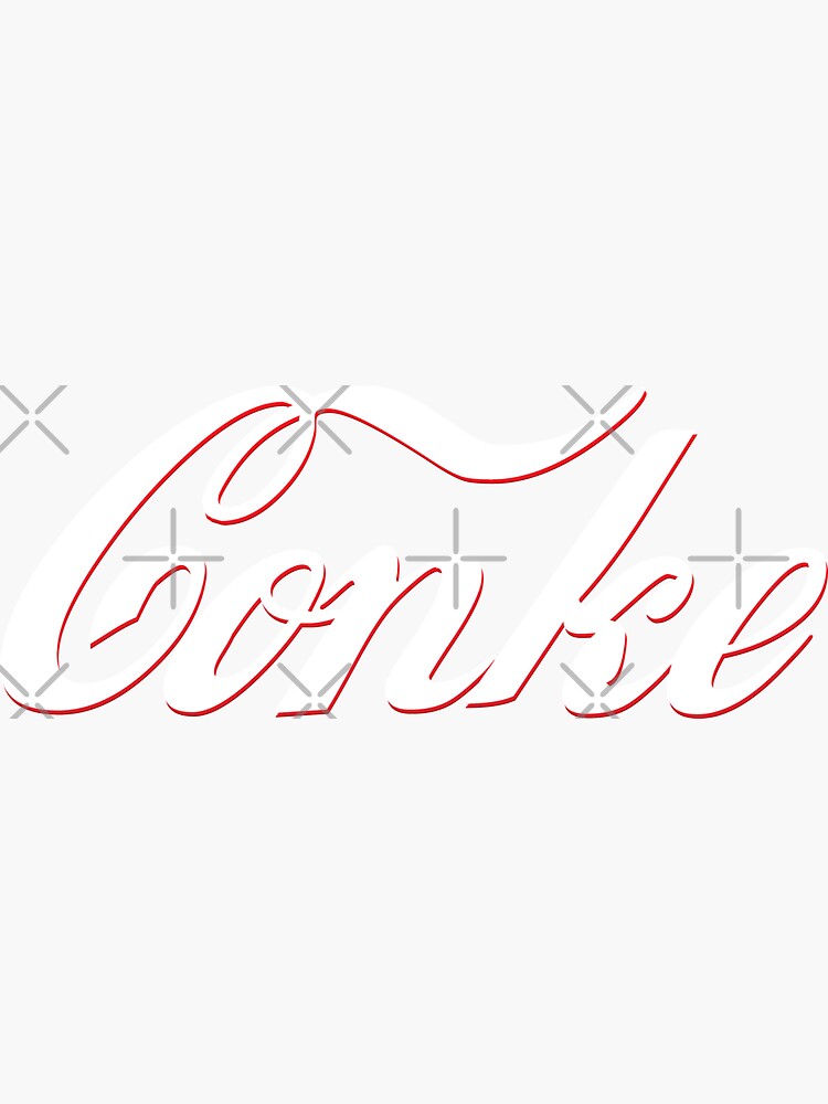 "Conke Bepis Meme" Sticker for Sale by fomodesigns | Redbubble