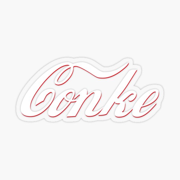 "Conke Bepis Meme" Sticker for Sale by fomodesigns | Redbubble
