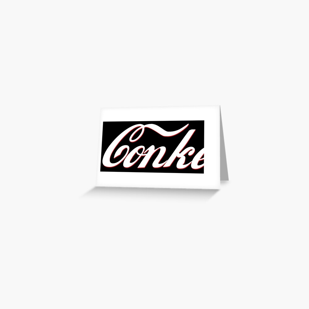 "Funny Conke Bepis Meme" Greeting Card for Sale by fomodesigns | Redbubble