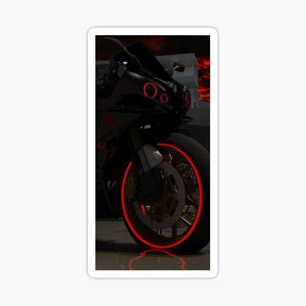 "Yamaha R6" Sticker for Sale by SMOCA | Redbubble