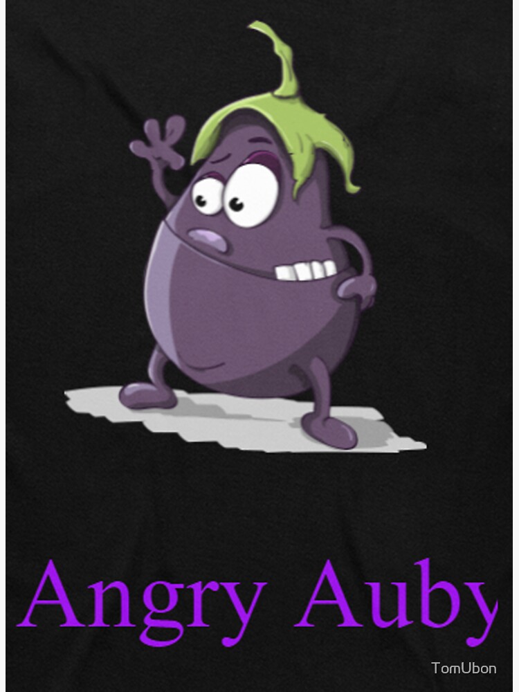"Angry Auby" Sticker for Sale by TomUbon | Redbubble