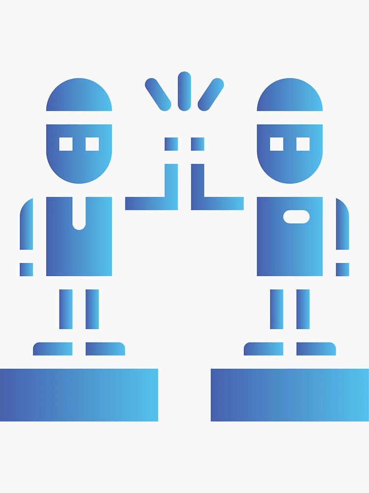 "emoji high five" Sticker for Sale by BENHEART | Redbubble