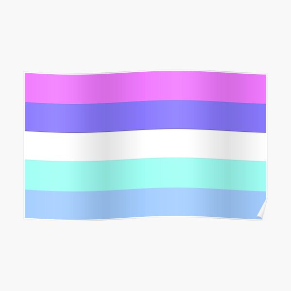 "Spectrasexual Pride Flag" Poster by FallenFeline | Redbubble