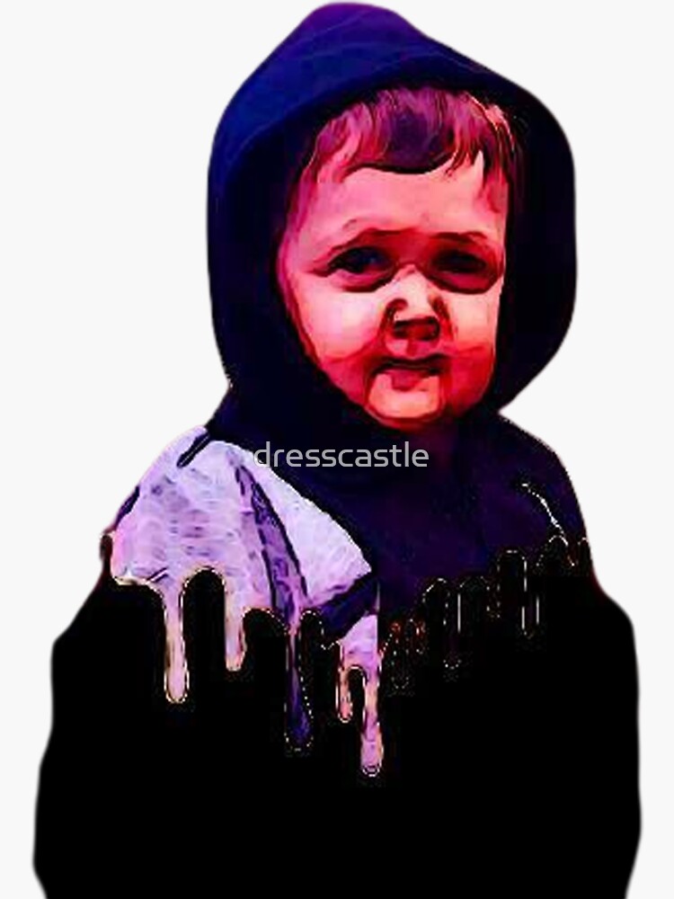 Pegatina «Dibujos animados de Hasbulla» de dresscastle | Redbubble