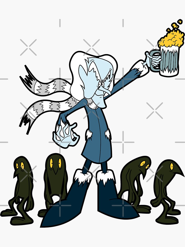 "Don't Mess With the Professor Coldheart" Sticker for Sale by ...