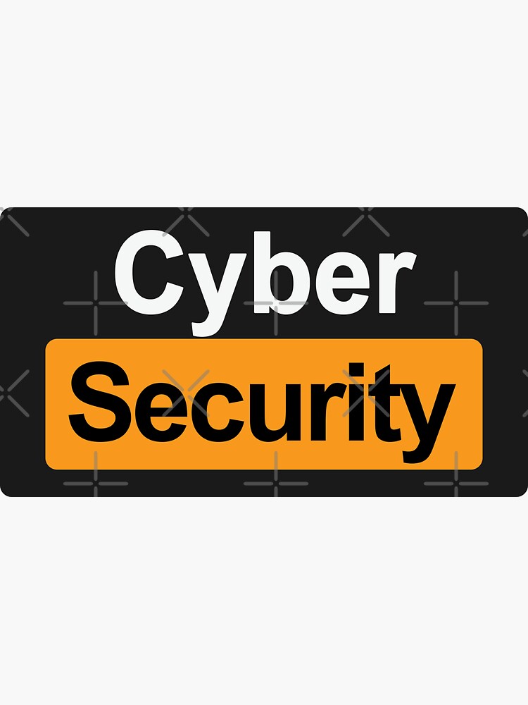 "Cyber Security" Sticker for Sale by orlumbuspirate | Redbubble