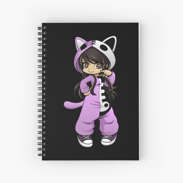 Aphmau Art Spiral Notebooks | Redbubble
