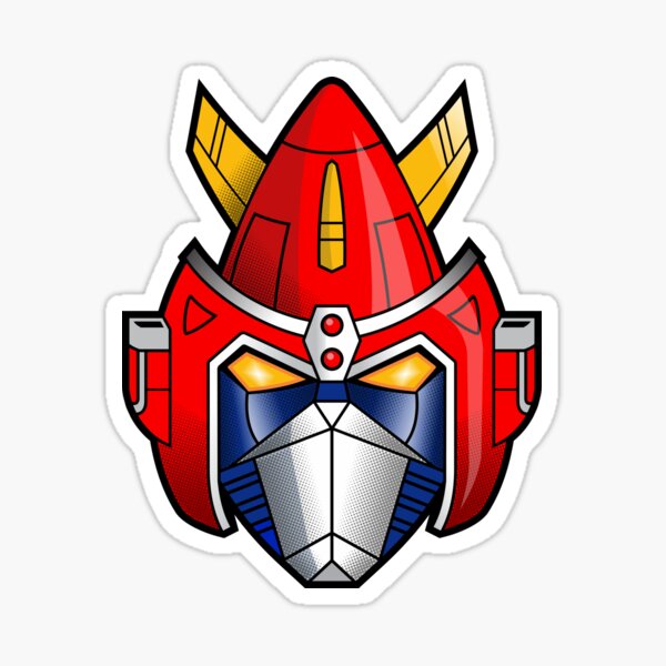 "Voltes V Classic" Sticker for Sale by Fanatiko | Redbubble