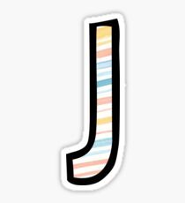 Letter J: Stickers | Redbubble