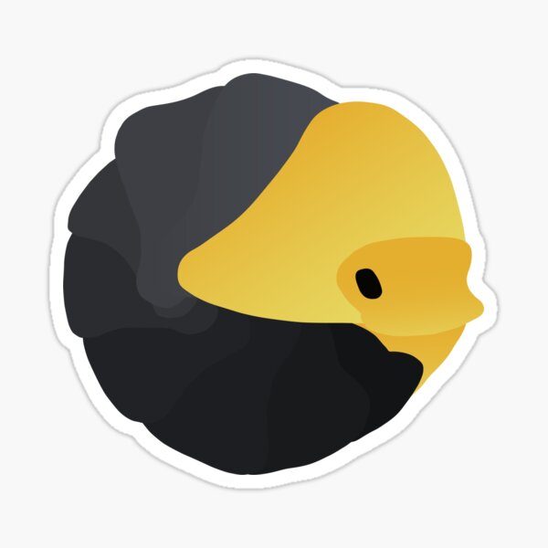 "Rubber Ducky Isopod " Sticker by waywardbrother | Redbubble