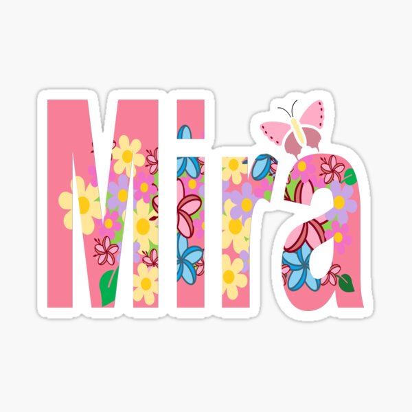 "Mira" Sticker for Sale by Rulahs | Redbubble