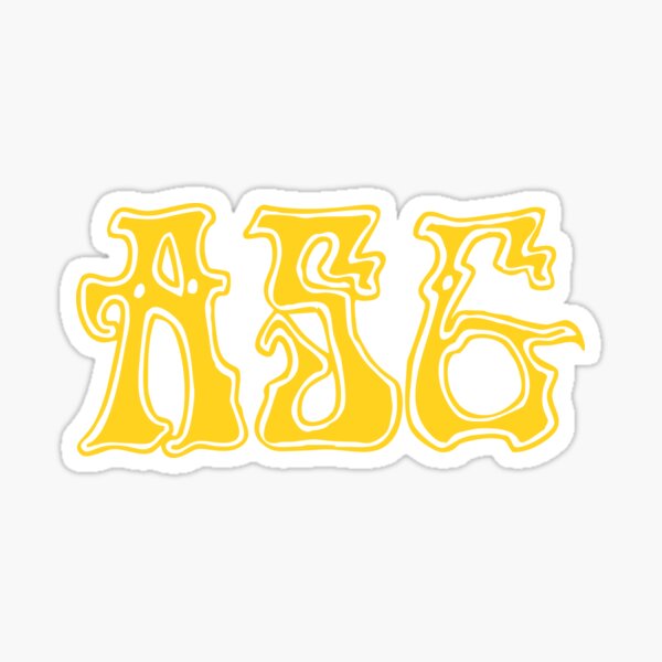 "Awesome ASG Band" Sticker for Sale by lirando | Redbubble