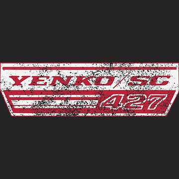 "1969 Camaro Yenko SC 427 | Camaro T-shirt" Sticker for Sale by blancaz ...