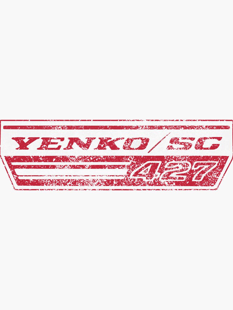 "1969 Camaro Yenko SC 427 | Camaro T-shirt" Sticker for Sale by blancaz ...