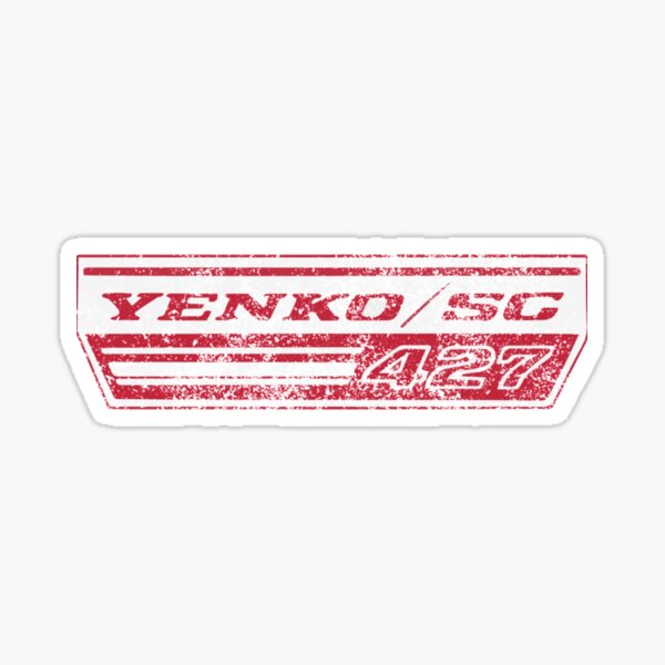 "1969 Camaro Yenko SC 427 | Camaro T-shirt" Sticker for Sale by blancaz | Redbubble